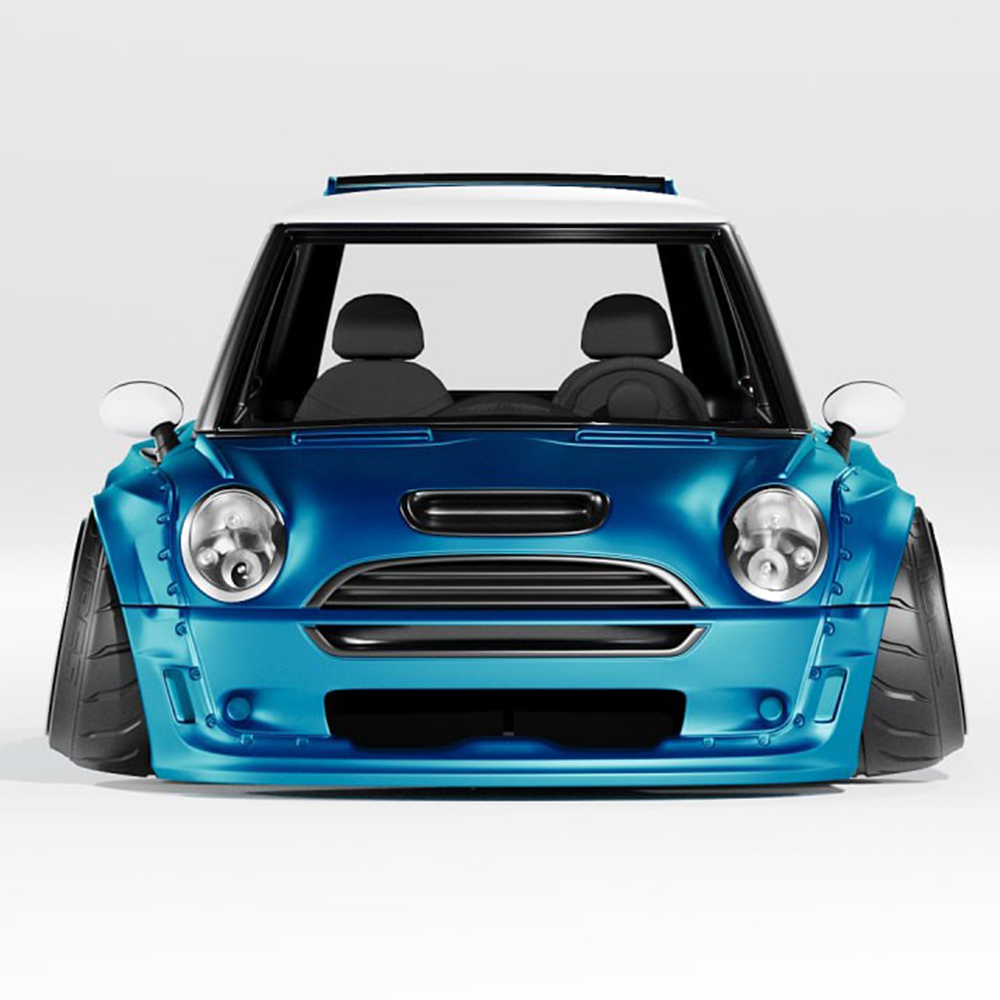 Mini Cooper S (R53) Scale Model — Custom Widebody Edition – STETS