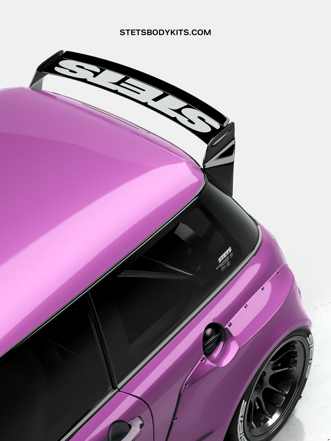 Mini Cooper S R50-R53 GP style rear wing – STETS